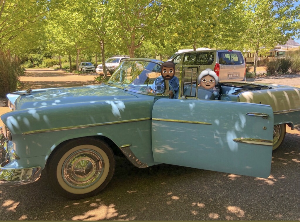 vintage car ride - Saajida Says